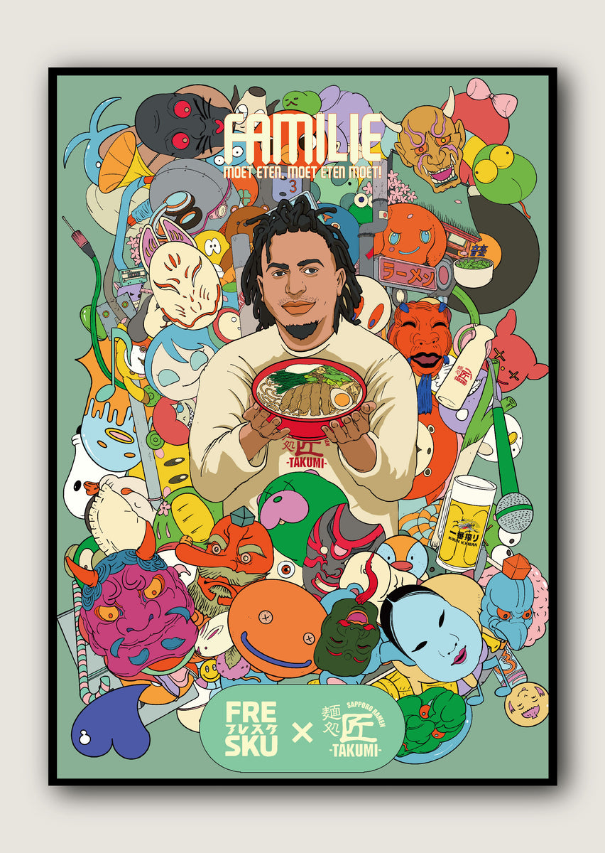 Fresku x Takumi Poster Kawai – Takumi Collection